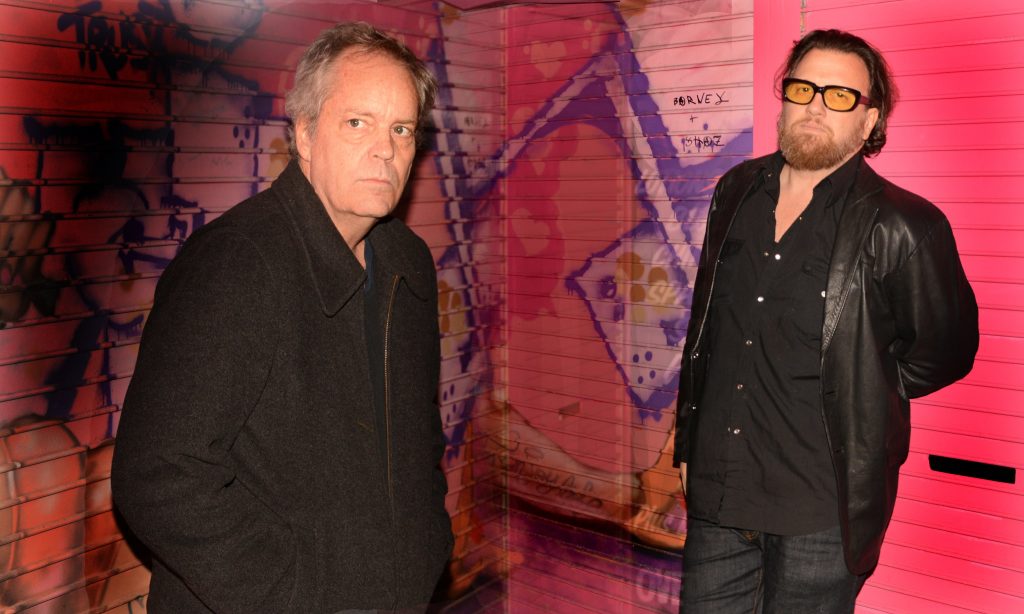 US Alt-country legend Dan Stuart (Green on Red) with Tom Heyman (Go to ...